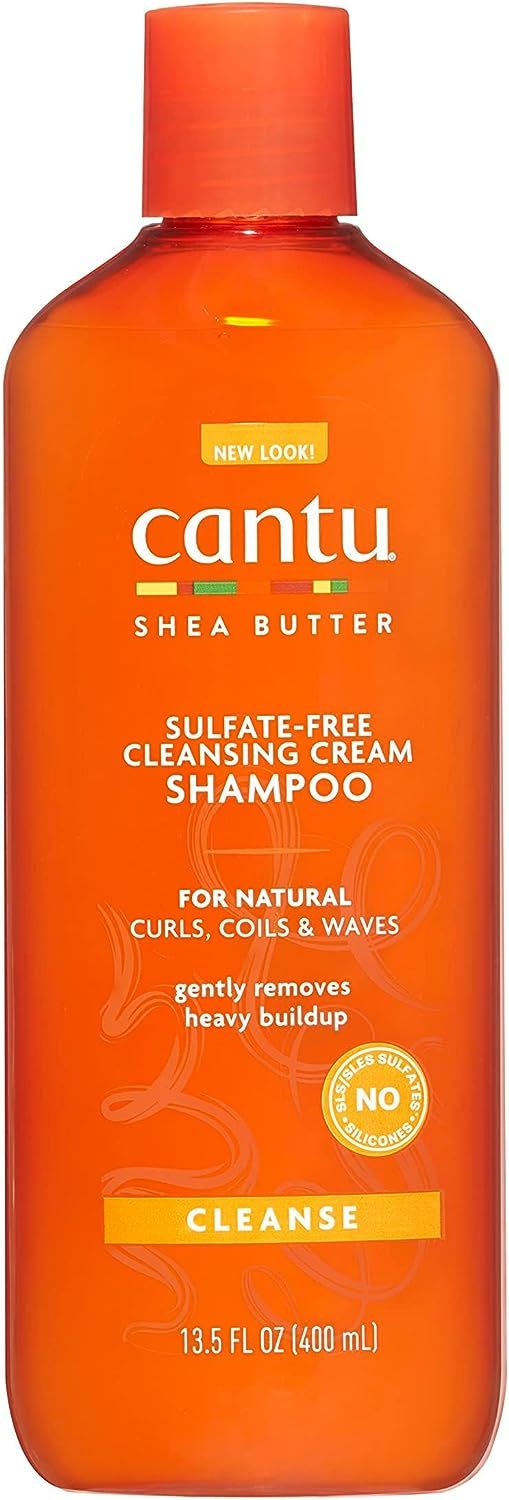 Buy Cantu Shea Butter Cleansing Cream Shampoo Sulfate-Free, 400ml ...