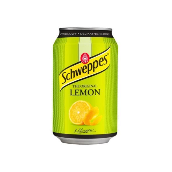 Buy Schweppes The Original Lemon Carbonated Drink, 330ml Online in UAE ...