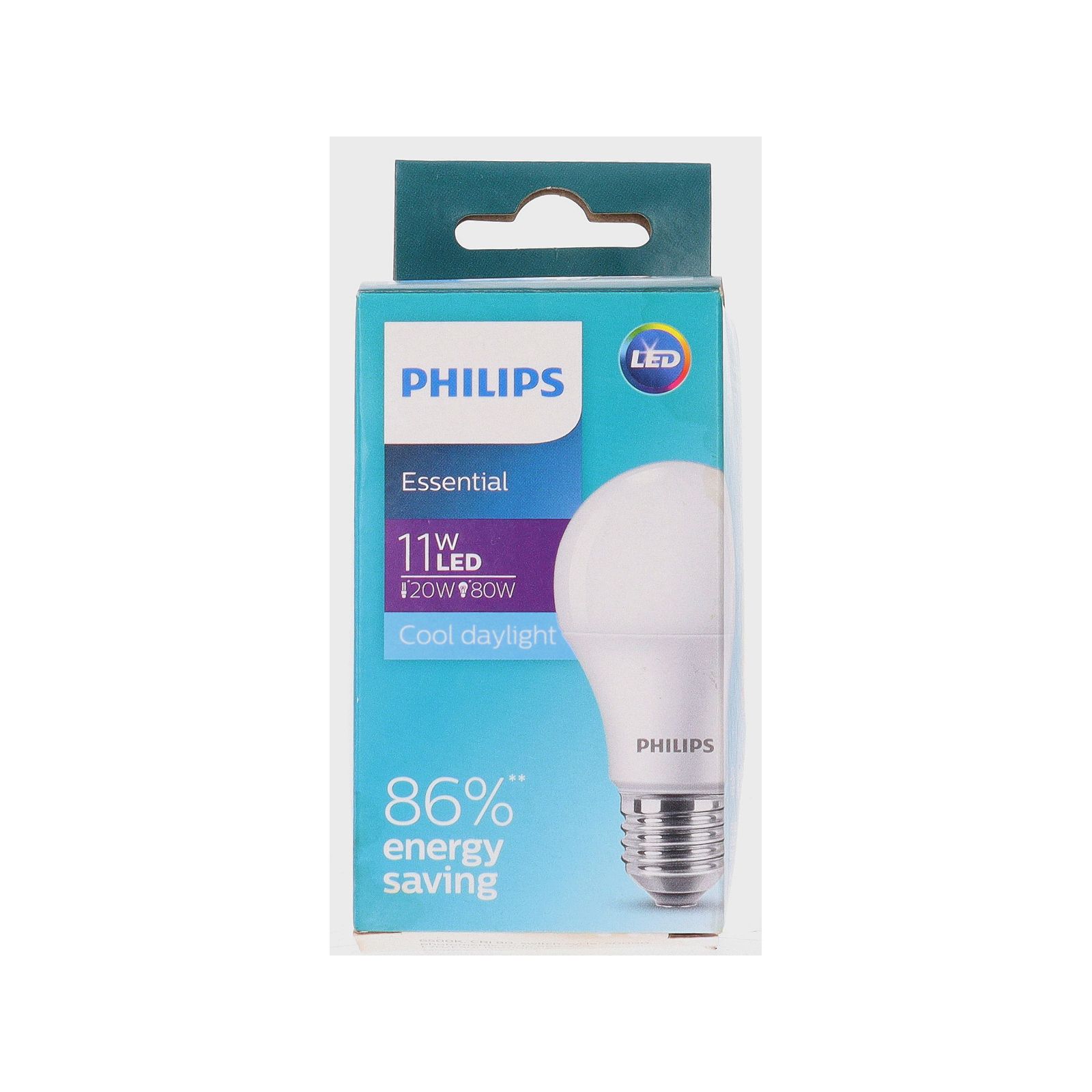 Buy Philips Ledbulb 11W E27 6500K 230V Cool Daylight Online in UAE ...