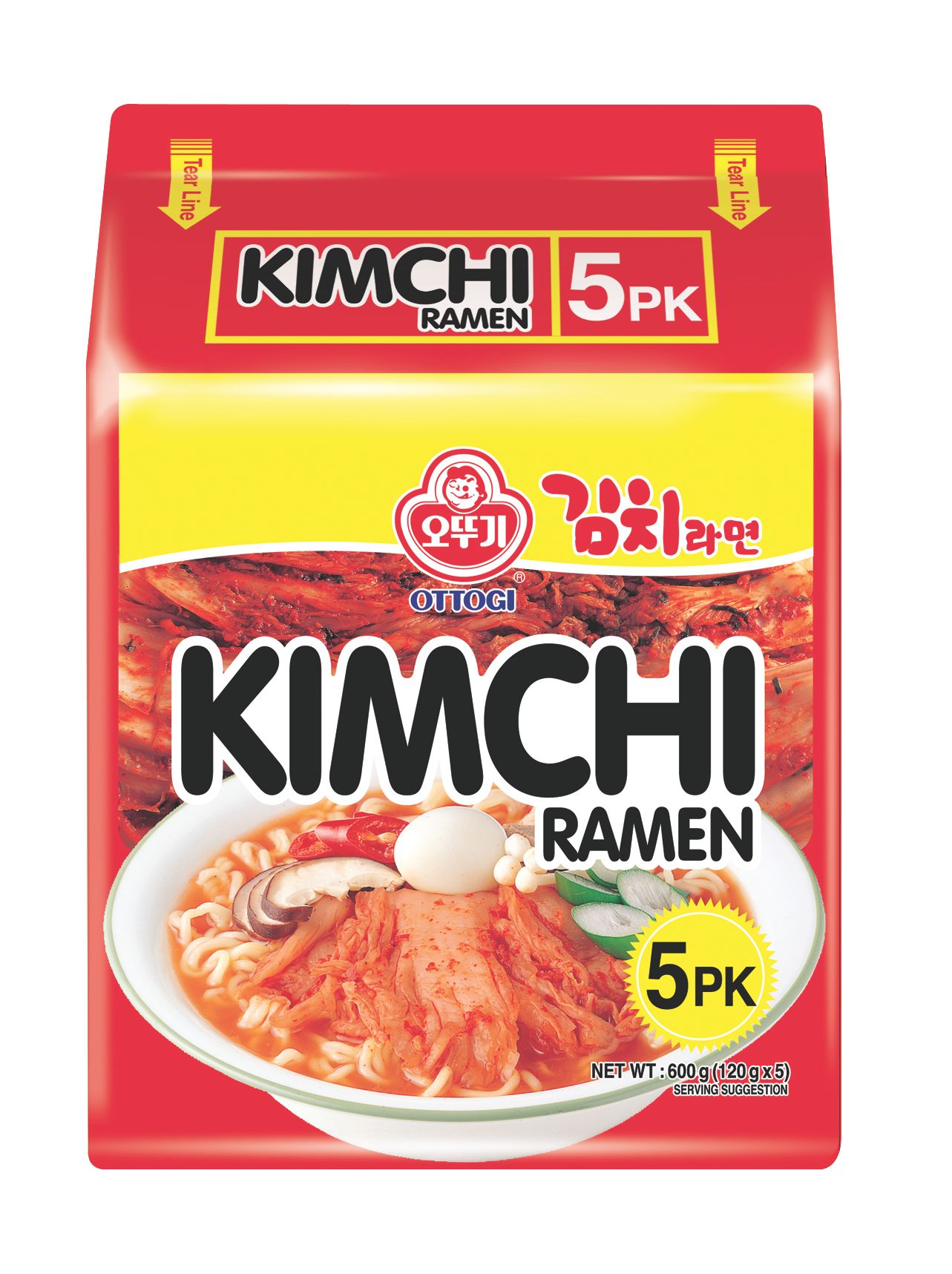 Buy Ottogi Kimchi 120 g X 5 Multipack Online in UAE | Talabat UAE