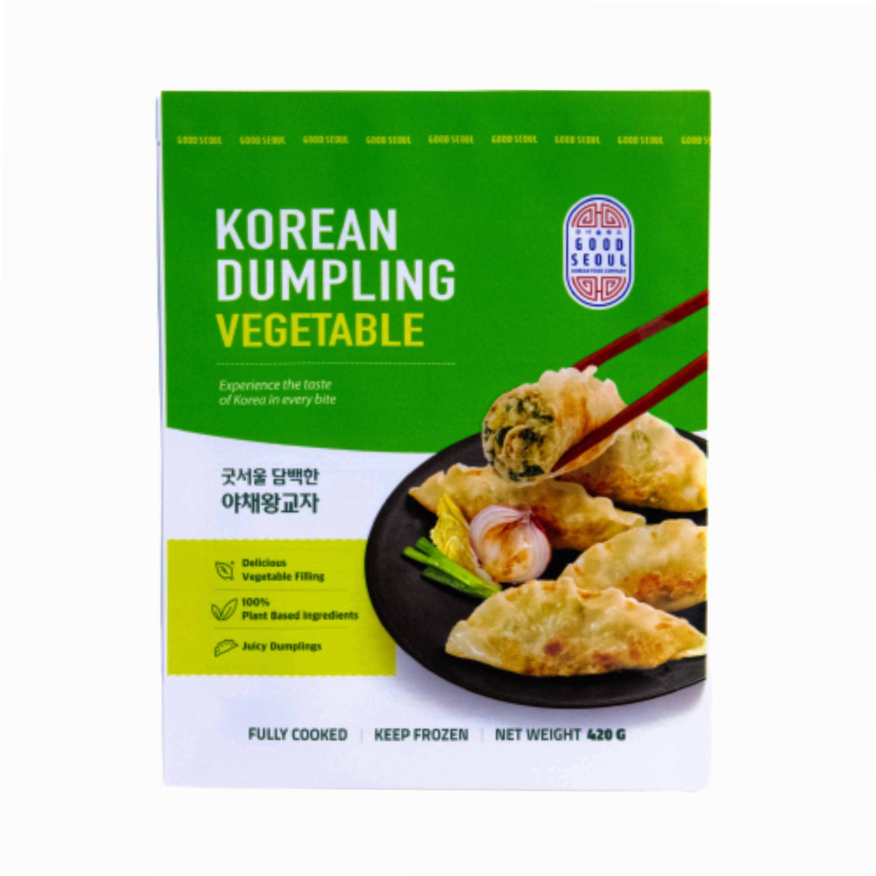 Buy Good Seoul Korean Dumpling Vegetable 420g Online in UAE | Talabat UAE