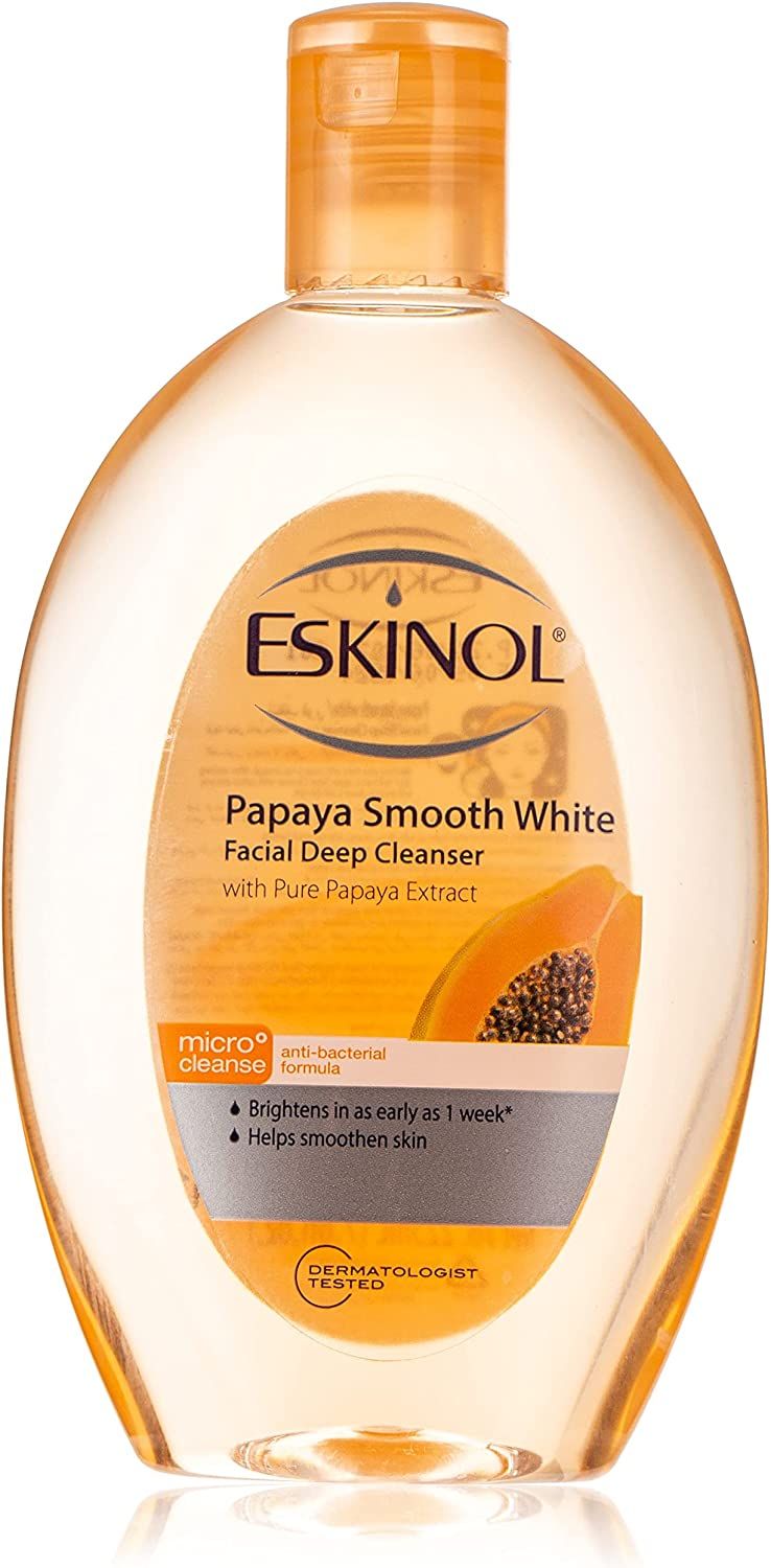 اشترِ Eskinol Papaya Smooth White Deep Facial Cleanser, 225 ml أونلاين ...