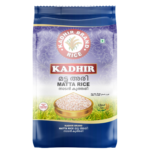 Buy Kadhir Palakkadan Matta Rice 5Kg Online in UAE | Talabat UAE