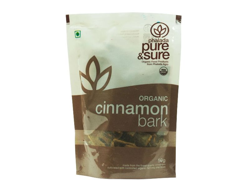 Buy Pure & Sure Organic Cinnamon Bark 50 g Online in UAE | Talabat UAE