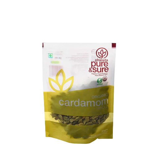 Buy Pure & Sure Organic Cardamom Whole 50 ml Online in UAE | Talabat UAE