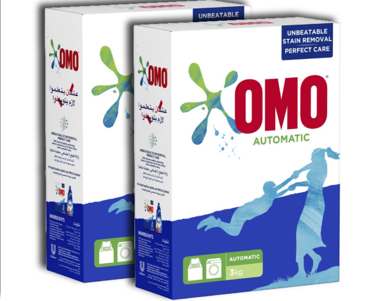 Buy Omo Active Automatic Laundry Detergent Powder 3 kg x 2 pcs offer ...