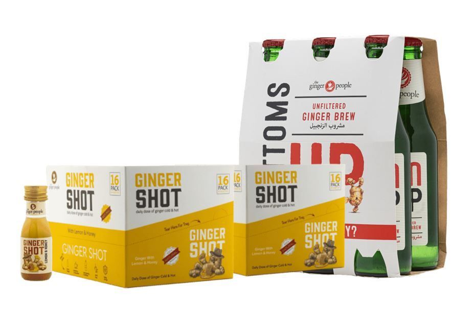 Buy The Ginger People Ginger Shot 30 ml 16 x 2 Sets + Ginger Brew 330 ...