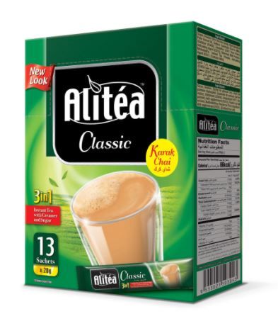 Buy Alitea Classic Tea 20 g x 13 Pcs Online in UAE | Talabat UAE