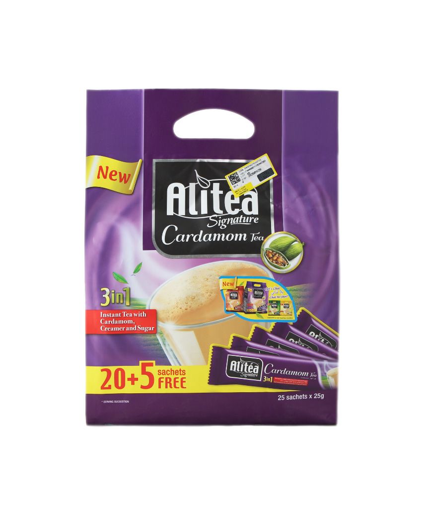 Buy Ali Tea Signature Cardamom Tea 25 g x 25 Sachets Online in Kuwait ...