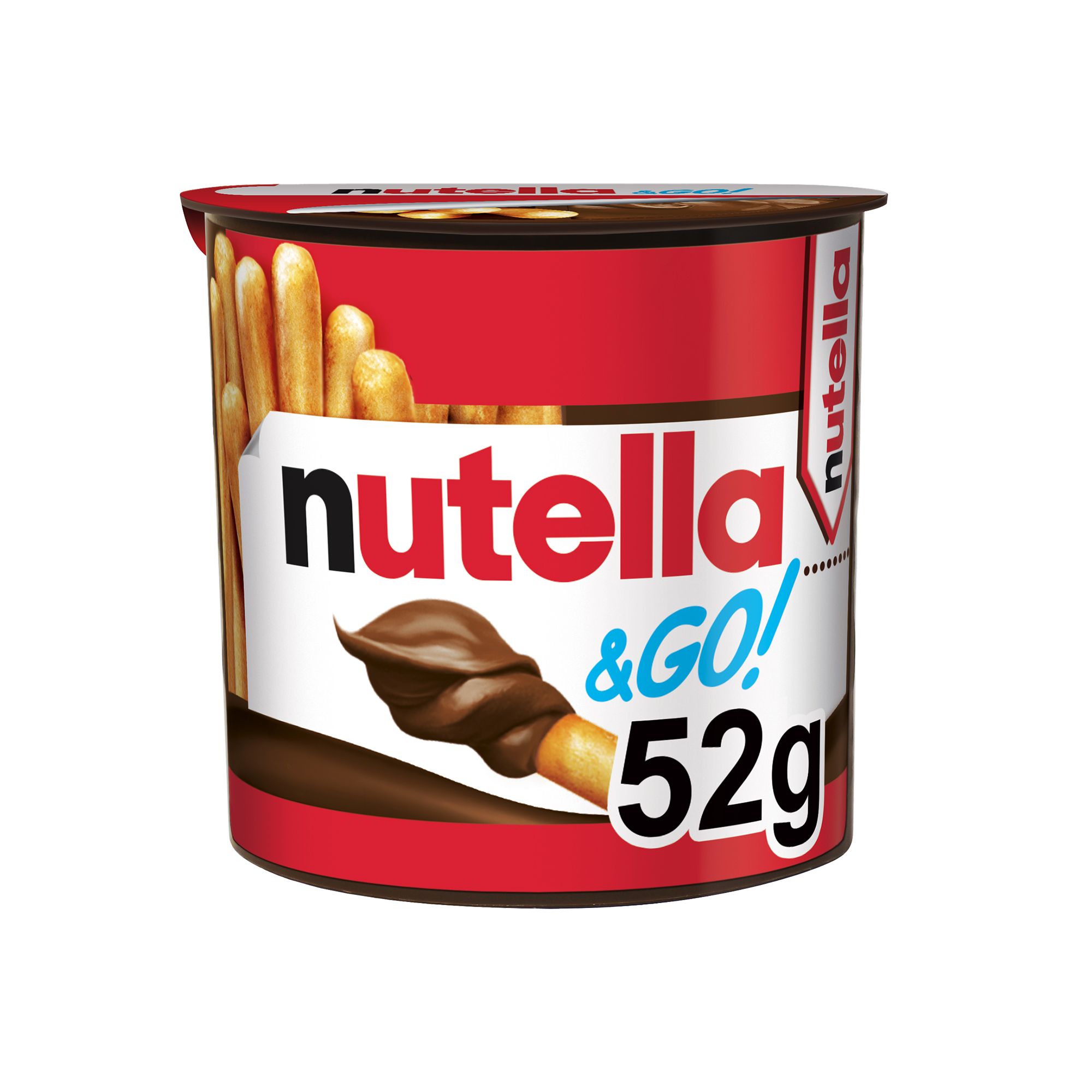 Buy Nutella & GO Chocolate Spread with Breadsticks, 1 Pack, 52g Online ...