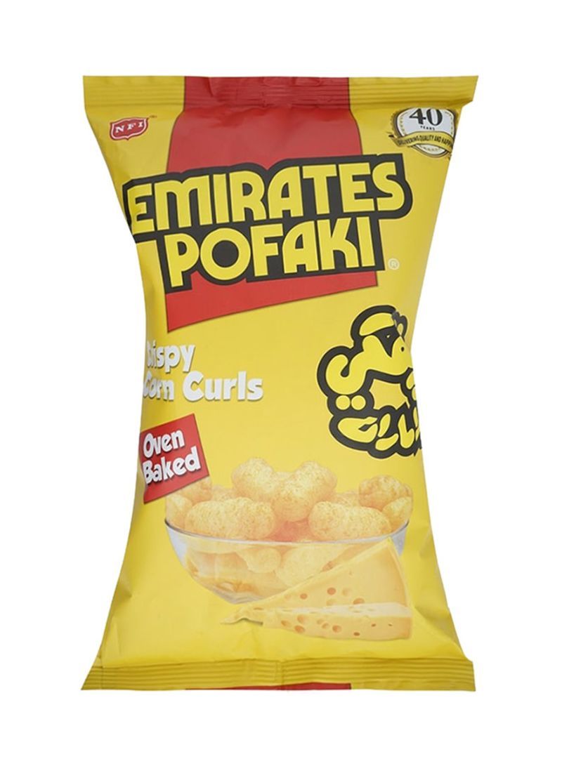 Buy Emirates Pofaki Corn Curls 80 g Online in UAE | Talabat UAE