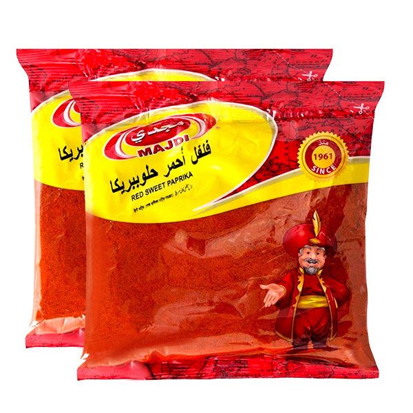 Buy Majdi Red Sweet Paprika 1 + 1 Free 95 g Online in Kuwait | Talabat ...