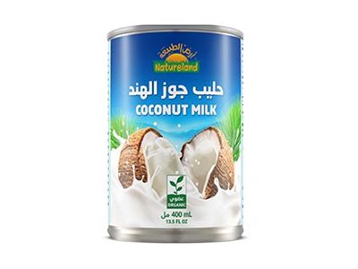 Buy Natureland Coconut Milk 400ml Online in Kuwait | Talabat Kuwait