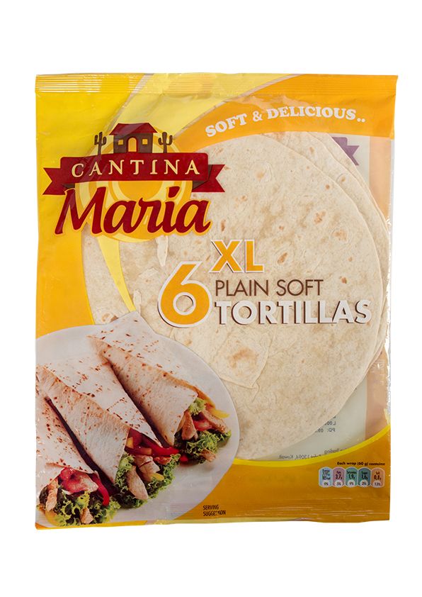 Buy Cantina Maria Soft Tortillas Weat, 360g Online in Kuwait | Talabat ...
