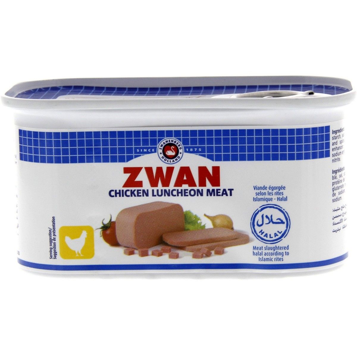 Buy Zwan Chicken Luncheon Meat Olives 200 g Online in Kuwait | Talabat ...