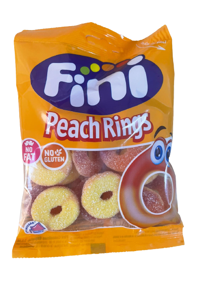Buy Jelly Fini Peach Rings 100 g Online in Kuwait | Talabat Kuwait