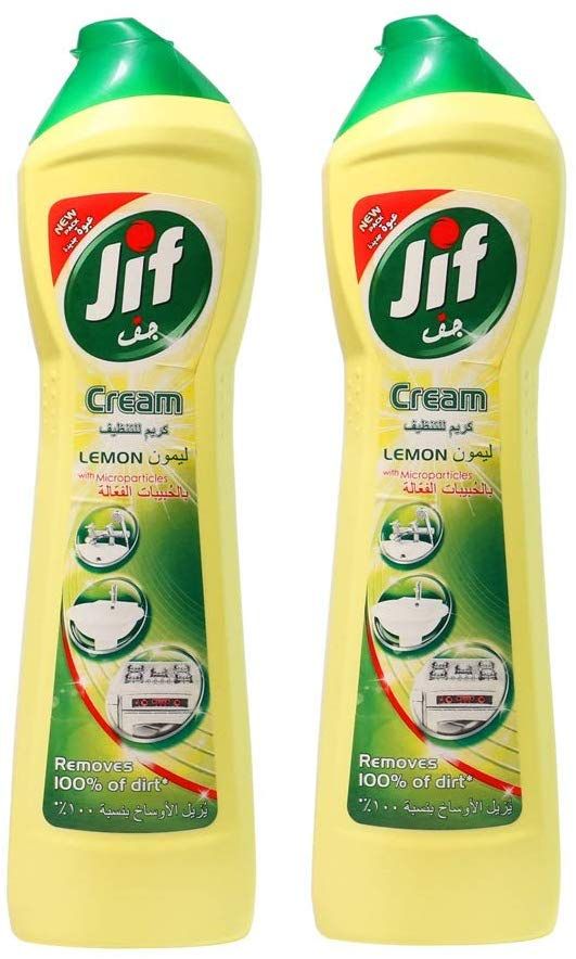 Buy Jif Cream Lemon 2 pcs x 500 ml Online in Kuwait | Talabat Kuwait