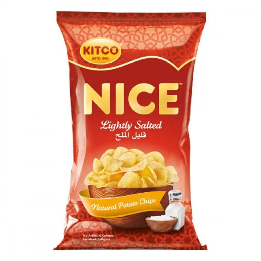 Buy Kitco Nice Potato Chips Salted 210 g Online in Kuwait | Talabat Kuwait