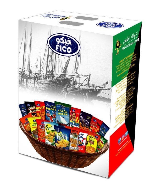 Buy Fico Kuwait Edition Assorted Chips Mix 20 pcs Online in Kuwait ...