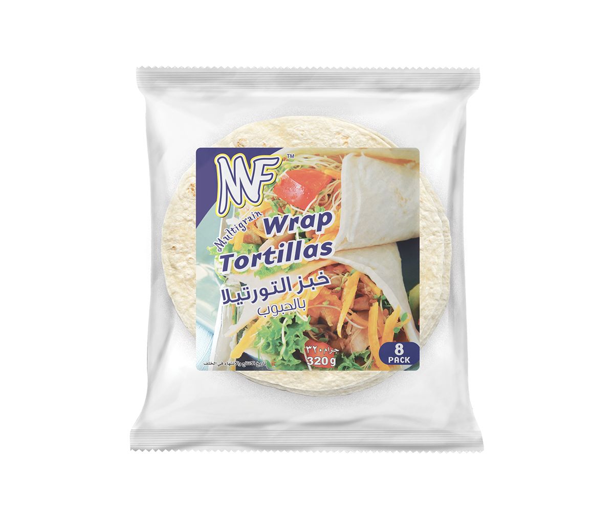 Buy MF Multigrain Tortillas Wrap 20 cm 320 g Online in Kuwait | Talabat ...