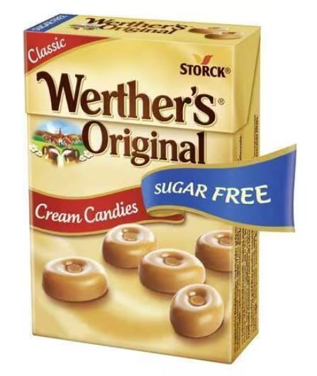 Buy Werther's Original Cream Candies Sugar Free 42 g Online in Kuwait ...