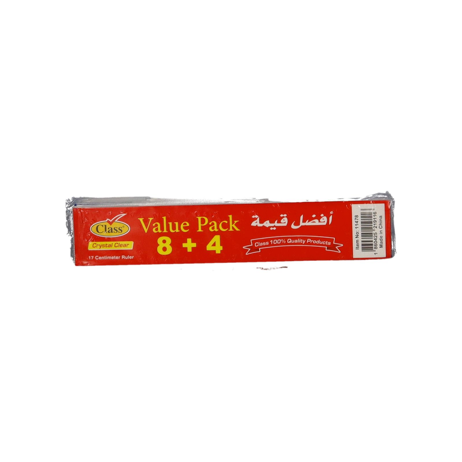 Buy Class Acrylic Ruler Value Pack, 8 + 4 Free x 17cm Online in Kuwait ...