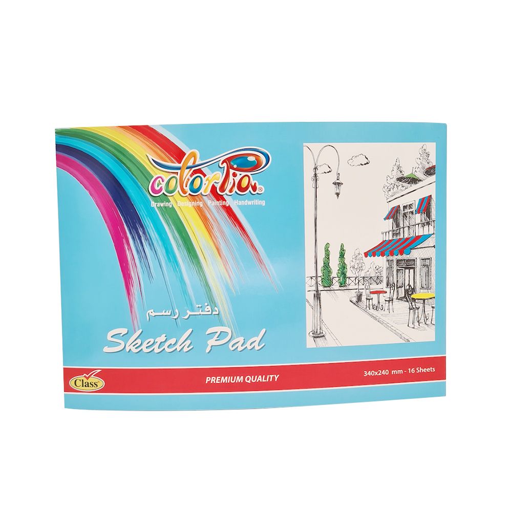 Buy Colorpia Sketch Book 235 X 300 Mm Online in Kuwait | Talabat Kuwait