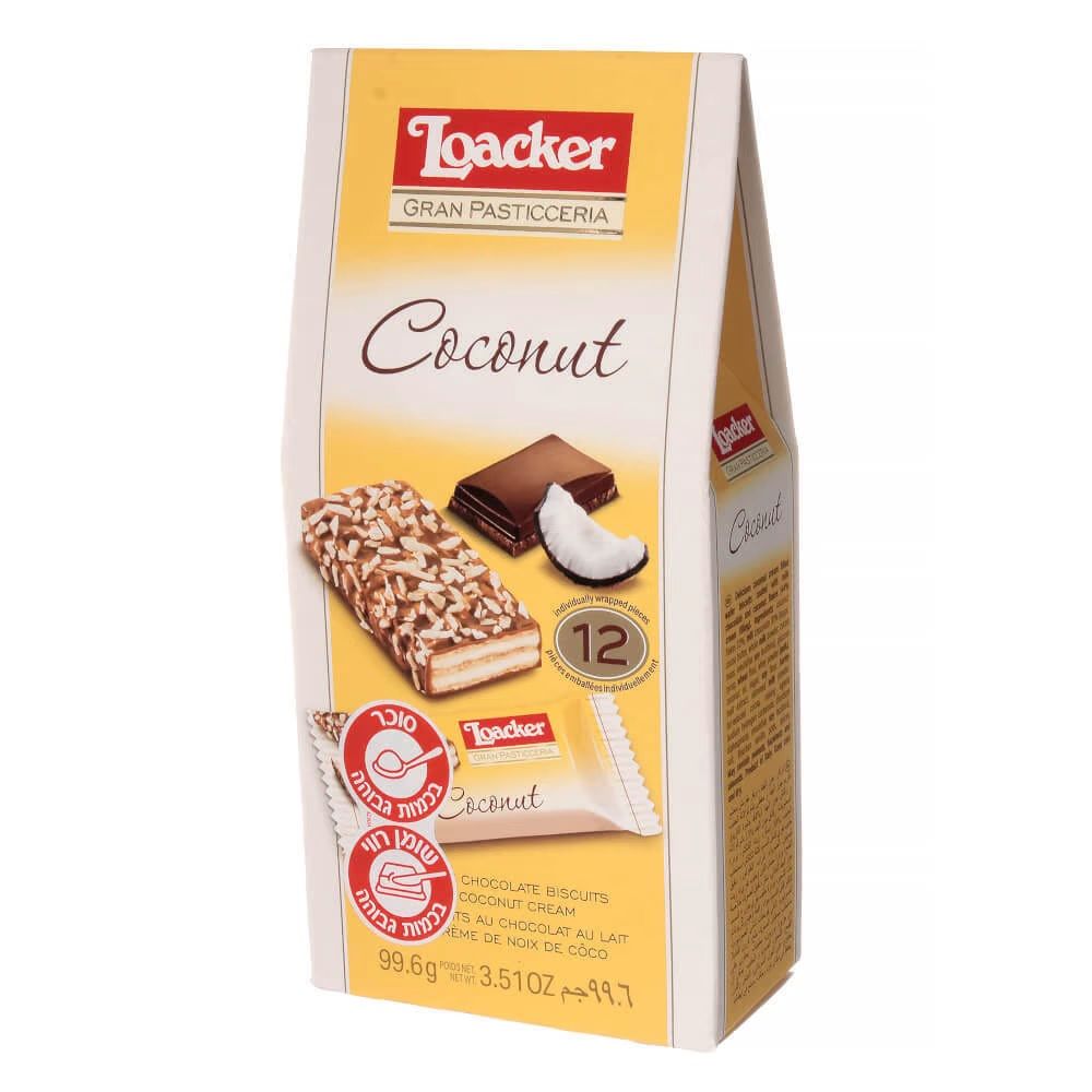 Buy Loacker Patisserie Coconut 99.6 g Online in Kuwait | Talabat Kuwait