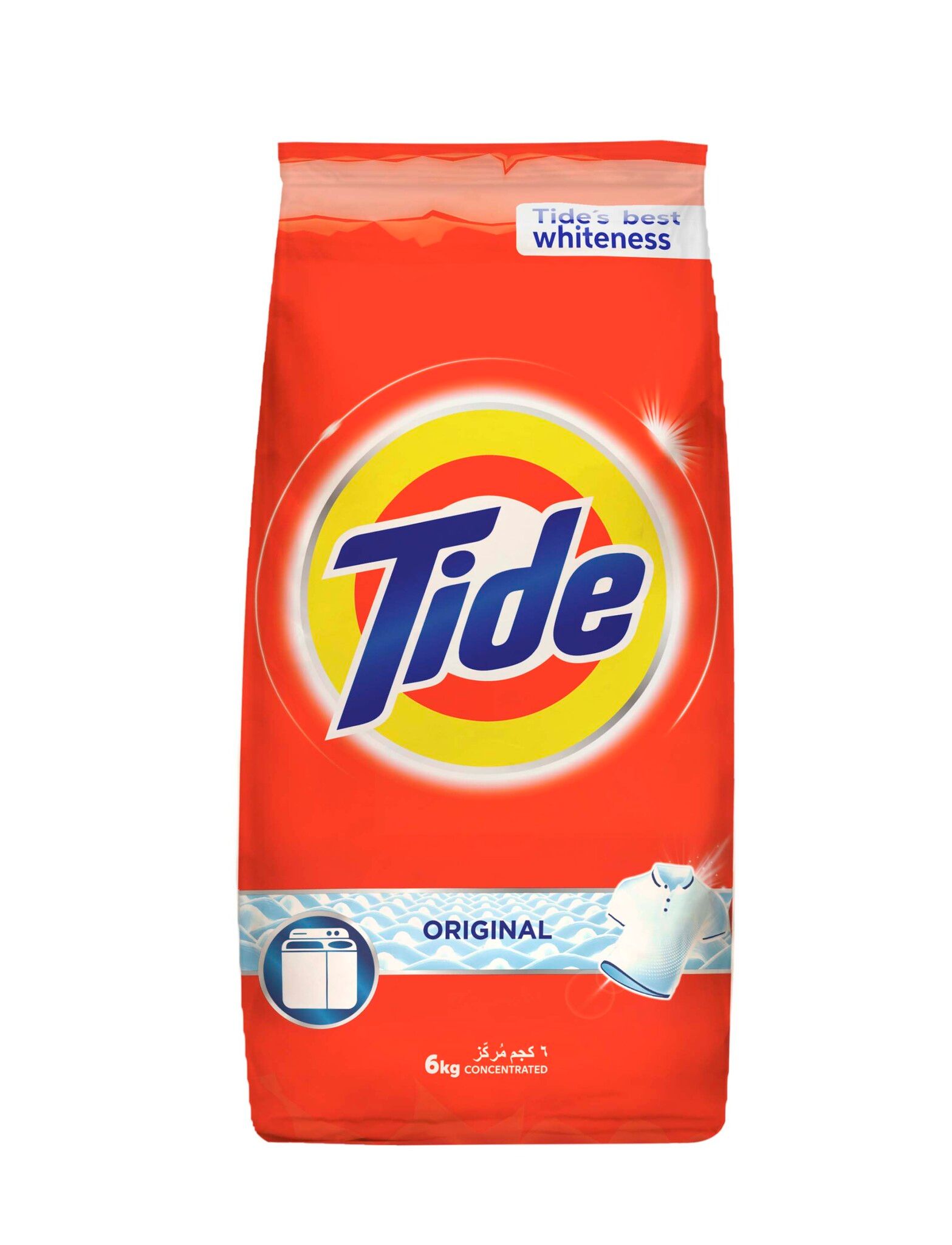 Buy Tide Powder Laundry Detergent Original Scent 6 Kg Online in Kuwait ...