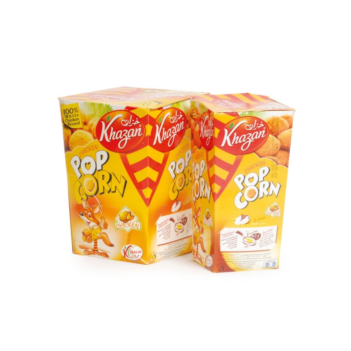 Buy Khazan Chicken Pop Corn 1 Kg + 500 g Free Online in Kuwait ...