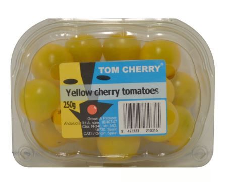 Buy Yellow Cherry Tomato - Holland, 250g Online in Kuwait | Talabat Kuwait