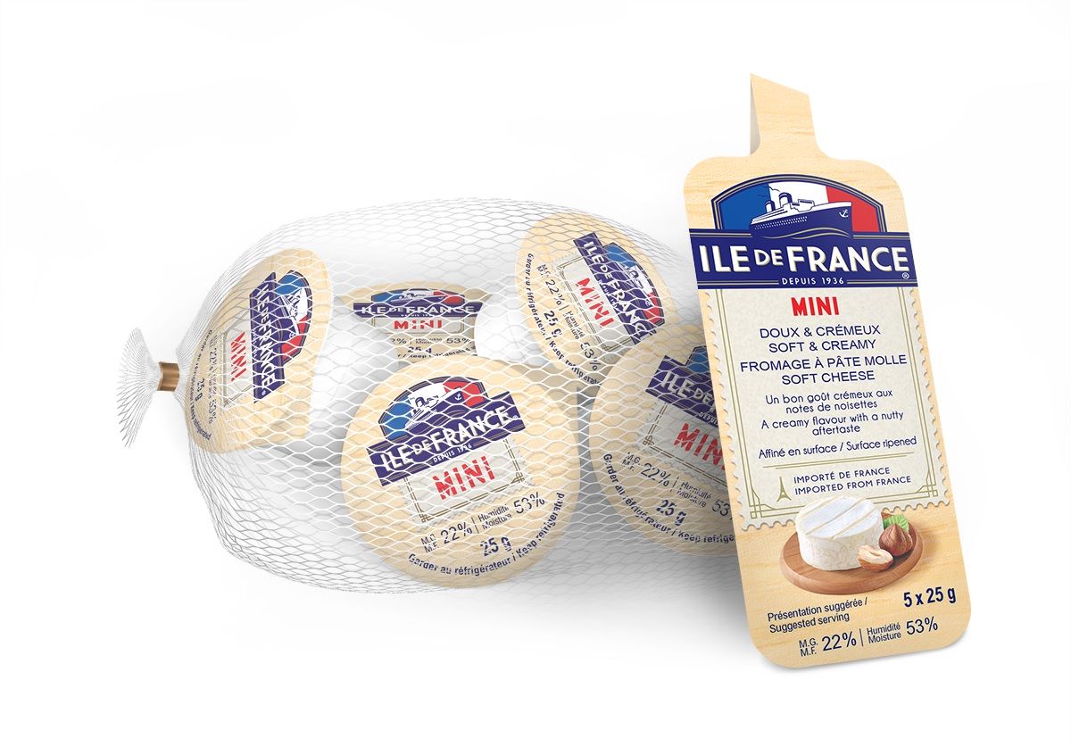 Buy Ile De France Cheese Mini Brie 25g X 5 Pcs Online in Kuwait ...
