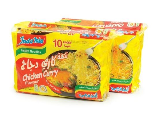 Buy Indomie Chicken Curry Noodles 77g 10 x 2 Packs Online in Kuwait ...