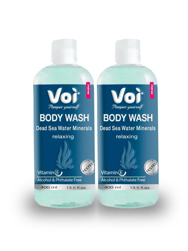 Buy Voi Body Wash Dead Sea Minerals Extract 400 ml x 2 Pcs Online in ...