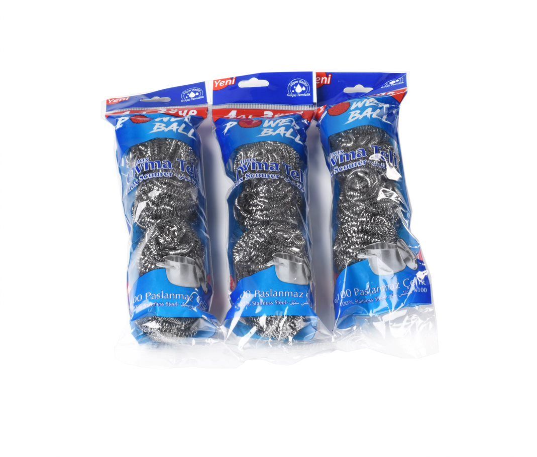 Buy Power Ball Scourer 4 Ct x 3 Pkt Online in Kuwait | Talabat Kuwait
