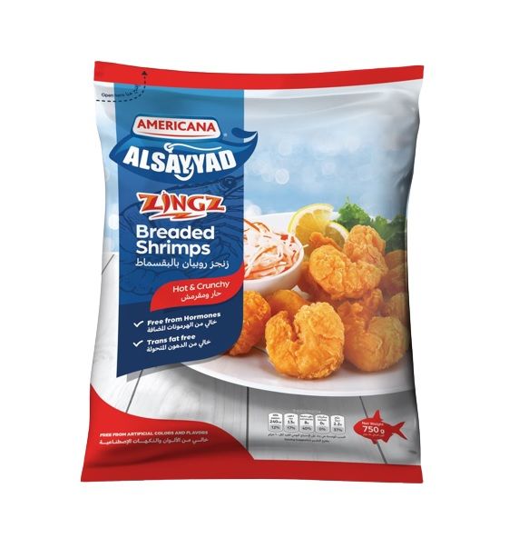Buy Americana Zingz Breaded Shrimps 750 g Online in Kuwait | Talabat Kuwait