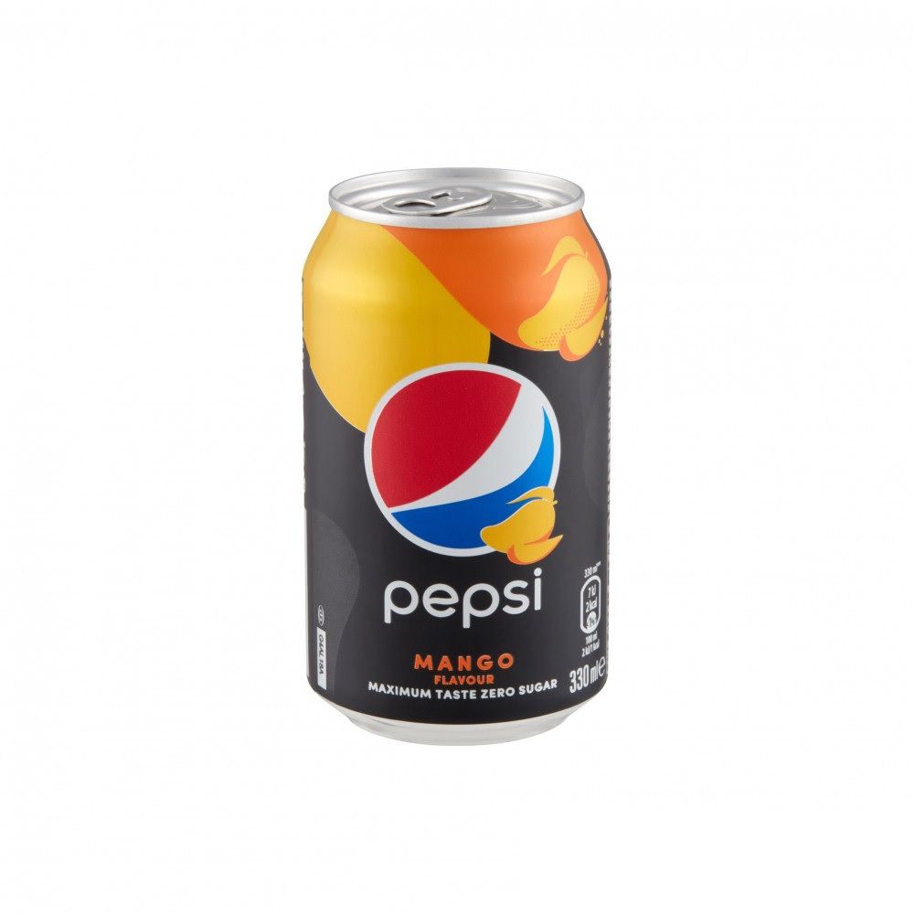 Buy Pepsi Zero Sugar Mango Soda, 330ml Online in Kuwait | Talabat Kuwait