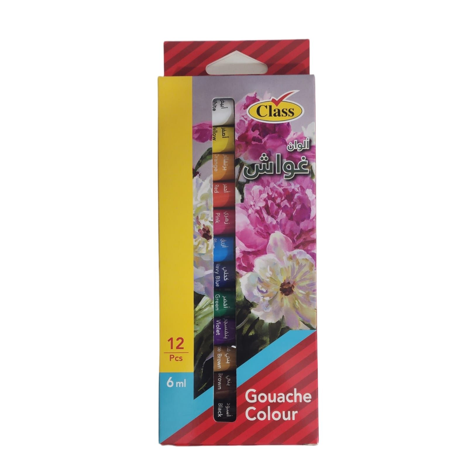 Buy Class Gouache 6 mm 12 Colors Online in Kuwait | Talabat Kuwait
