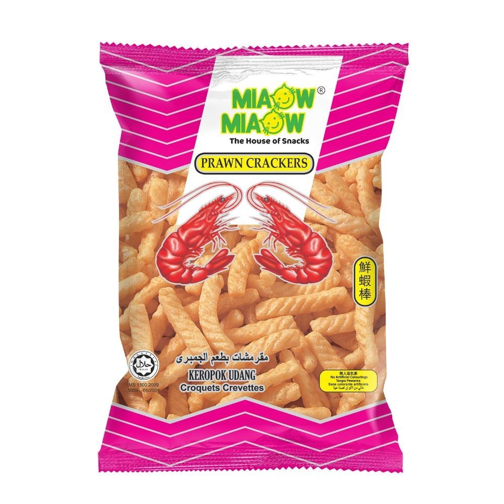 Buy Miaow Miaow Prawn Crackers 50 Gm Online in Kuwait | Talabat Kuwait