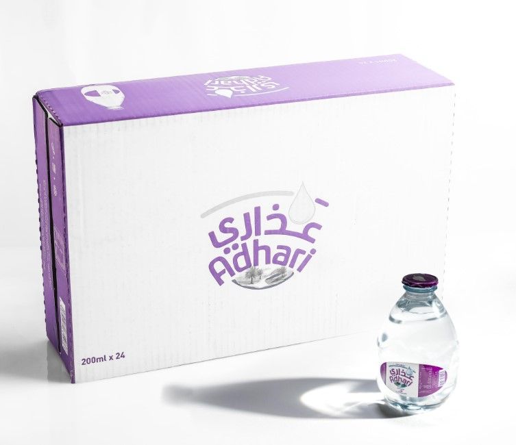 Buy Adhari Mineral Water 200 Ml X 24 Pcs Online in Kuwait | Talabat Kuwait