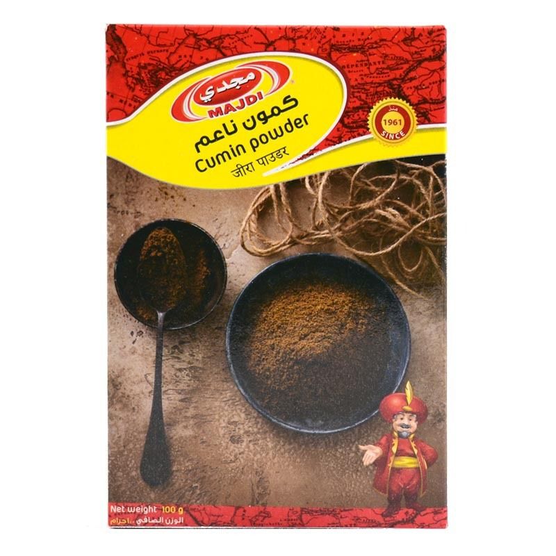 Buy Majdi Cumin Powder Box 100 g Online in Kuwait | Talabat Kuwait