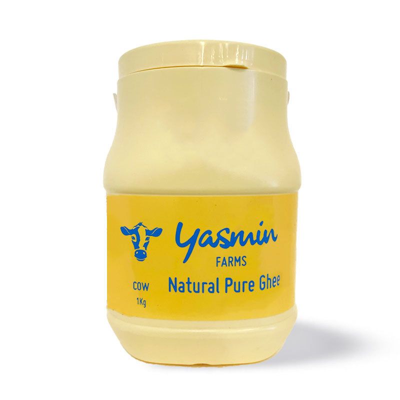Buy Yasmin Farm Natural Pure ghee 1 Kg Online in Kuwait | Talabat Kuwait