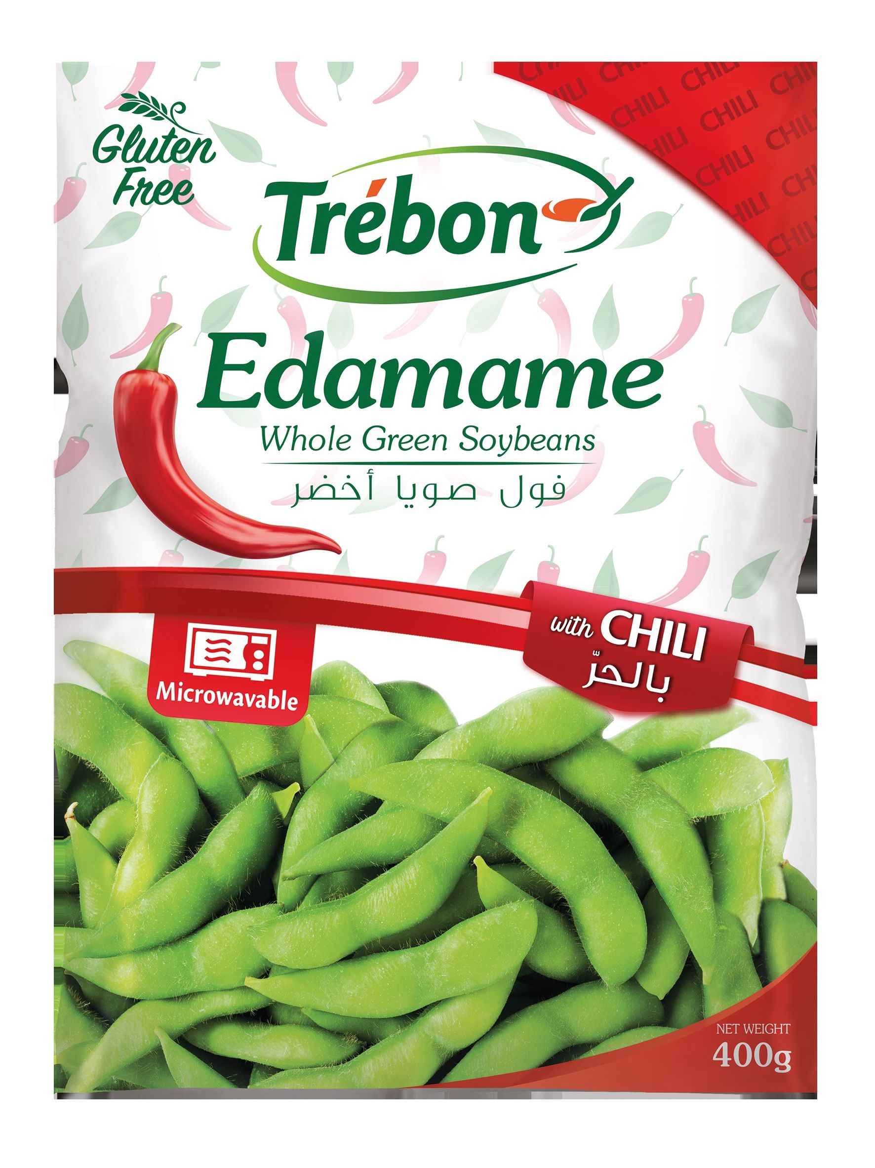 Buy Trebon Edamame With Chili 400 g Online in Kuwait | Talabat Kuwait