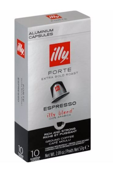 Buy Illy Forte Espreeso Extra Bold Roast Capsules, 57g Online in Kuwait ...
