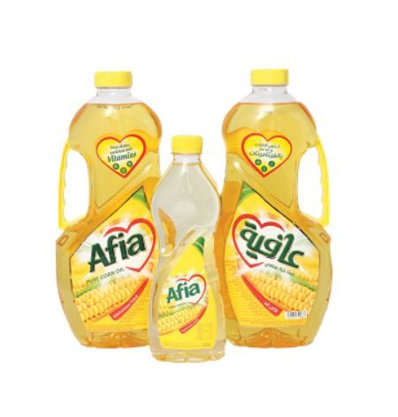 Buy Afia Corn Oil, 2x1.5L + 500ml Online in Kuwait | Talabat Kuwait