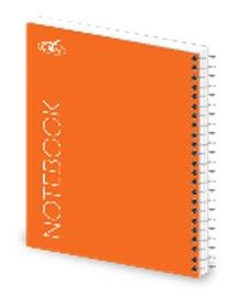 Buy Class PP Colored Spiral Notebook, 80 Sheets, 10x8 Dark Blue Online ...