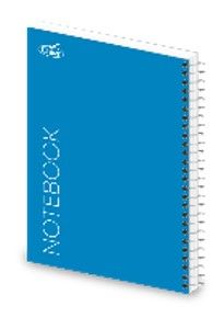 Buy Class PP Colored Spiral Notebook, 80 Sheets, A4 Blue Online in ...