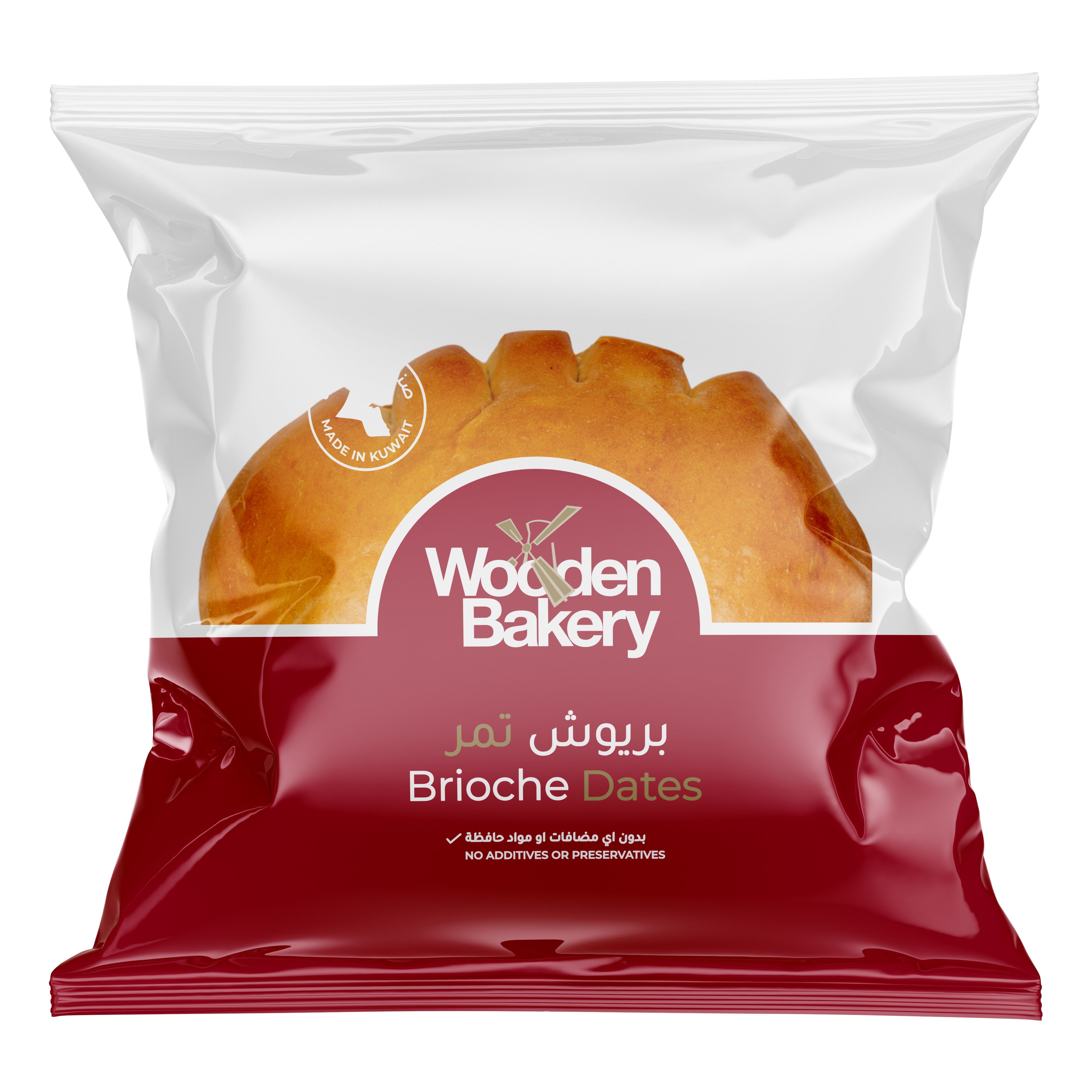 Buy Wooden Bakery Brioche Dates, 80g Online in Kuwait | Talabat Kuwait