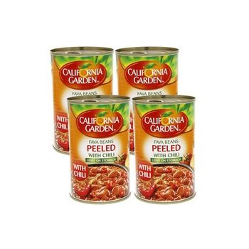 Buy California Garden Peeled Foul Medammas 4 * 450g @ 5% Special Offer ...