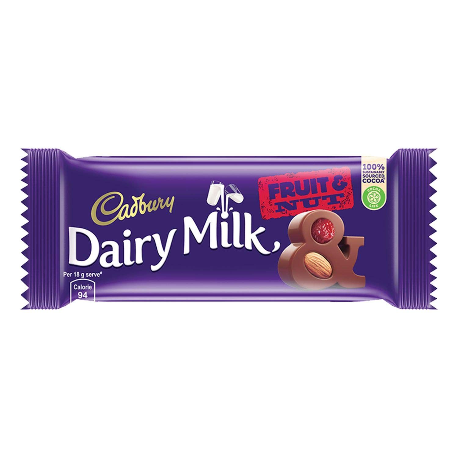 Buy Cadbury Fruit & Nut Chocolate Bar 35 g Online in Kuwait | Talabat ...